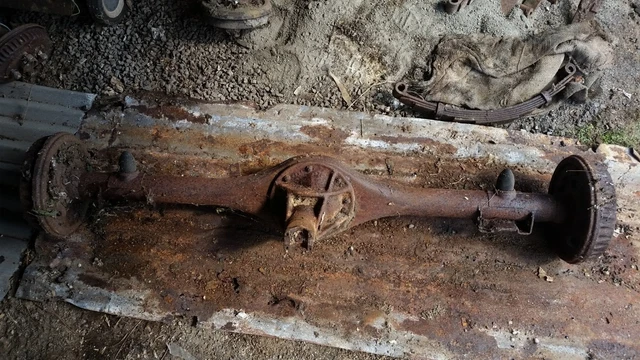 HOLDEN HK HT HG 3.55 diff differential final drive complete drum 2 drum ...