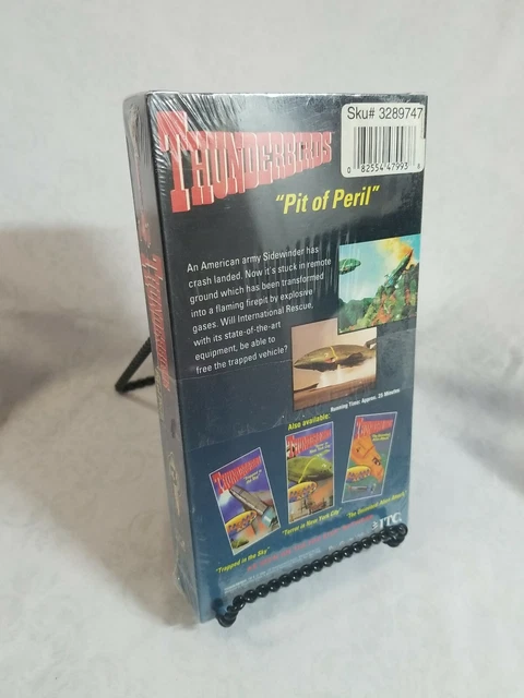 THUNDERBIRDS PIT OF PERIL VHS 1994 Gerry & Sylvia Anderson Marionette ...