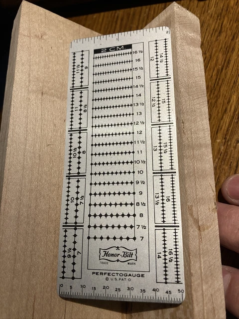 VINTAGE STAMP COLLECTING Tools Honor-Bilt Perfectogauge. 1960’s £6.65 ...