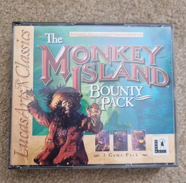 THE MONKEY ISLAND Bounty Pack (PC-CD ROM, 1998) Game £6.99 - PicClick UK