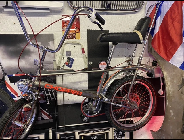 RALEIGH CHOPPER MK2 - Bare Metal Recon April 1979 - Original Mk 2 Frame ...