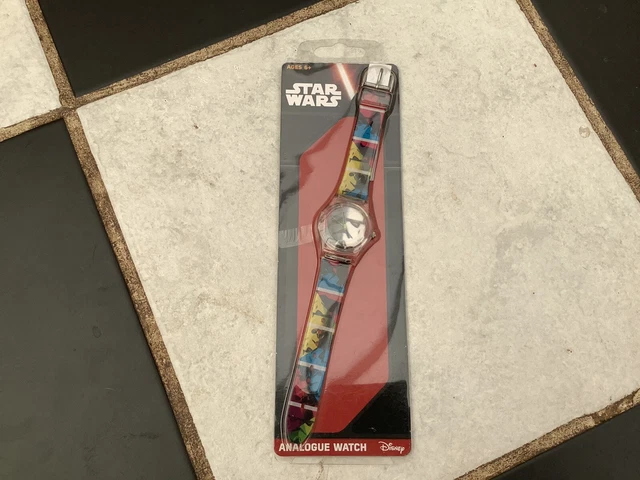 DISNEY KINDER STAR Wars Stormtrooper Analog Akkuuhr ZEON MOC Swatch EUR ...