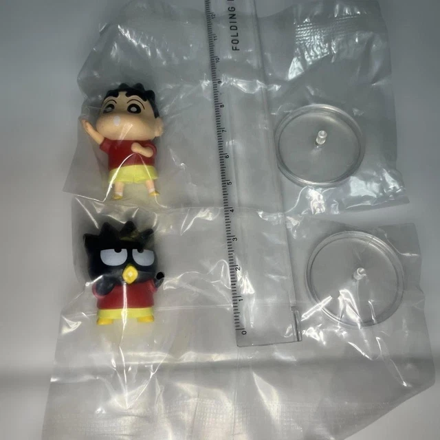 COLLEZIONE PERSONAGGI GACHA Shinchan x Sanrio tutti i 6 tipi set ...