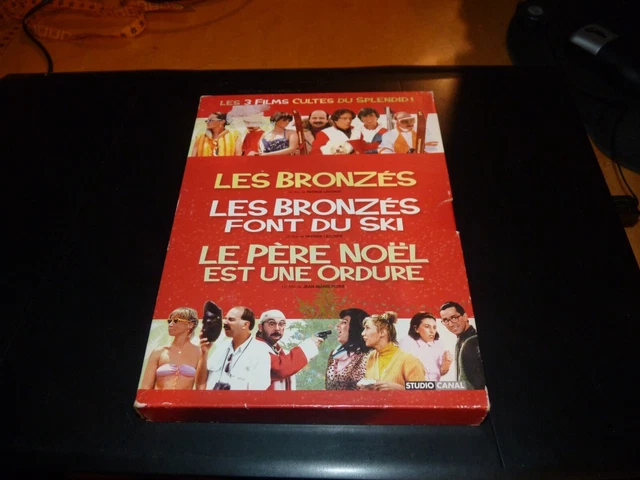 COFFRET 3 DVD "Les Bronzes / Les B. Font Du Ski / Le Pere Noel Est Une ...