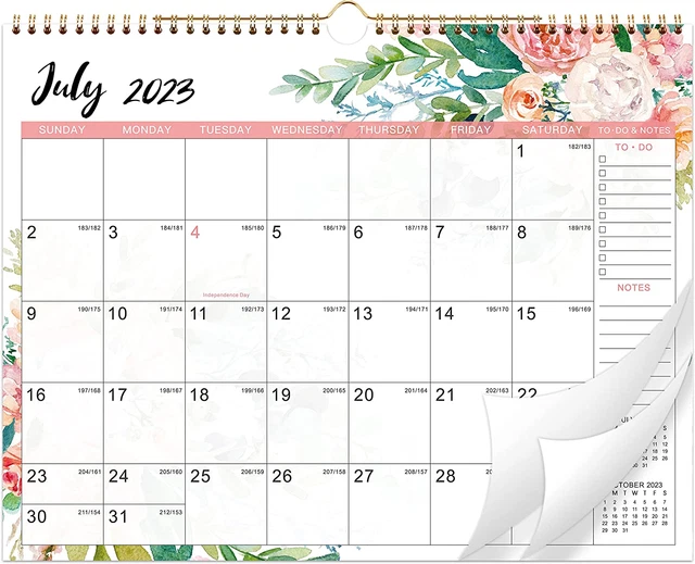 WALL CALENDAR 2023-2024 - Calendar 2023-2024, Jul. 2023 - Dec. 2024, 14 ...