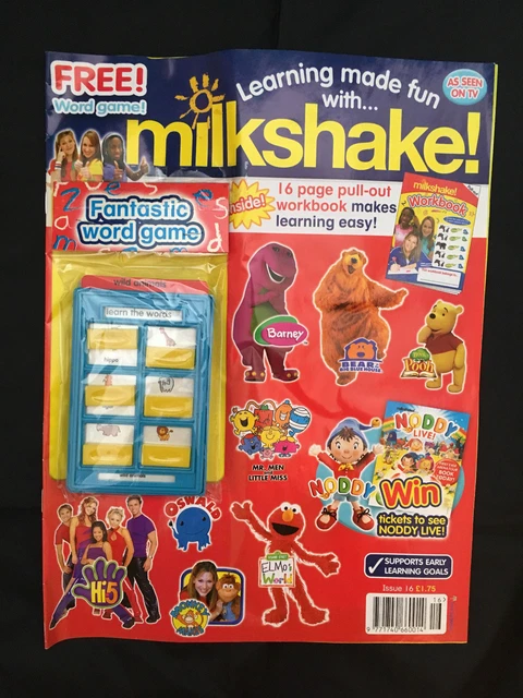 MILKSHAKE MAGAZINE - 2004 with fantastic word game £1.50 - PicClick UK