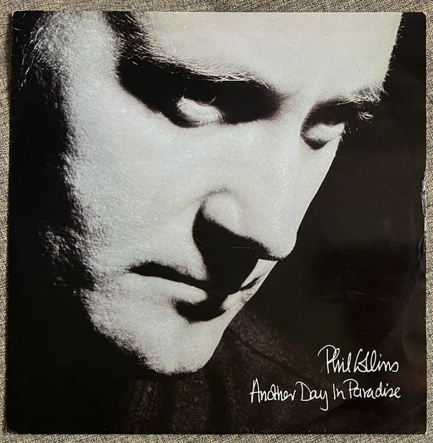 PHIL COLLINS - Another Day In Paradise. Original Vinyl 12" single ...