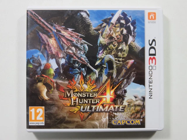 MONSTER HUNTER 4 Ultimate Nintendo 3Ds Pal-Fra Occasion EUR 16,79 ...