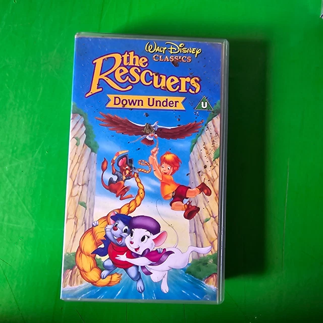THE RESCUERS DOWN Under (VHS, 1991) Disney Home Video Clamshell £10.08 ...