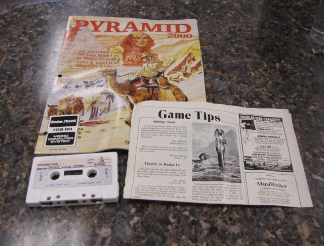 VINTAGE RADIO SHACK 26-1909 TRS-80 Micro Computer System Pyramid 2000 ...