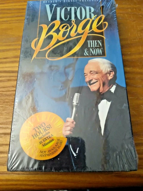 VICTOR BORGE VHS Then and Now Brand New Factory Sealed Special Edition ...