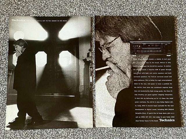 RARE COLLECTABLE VINTAGE 1997 Magazine Advert Picture Technics Alan ...