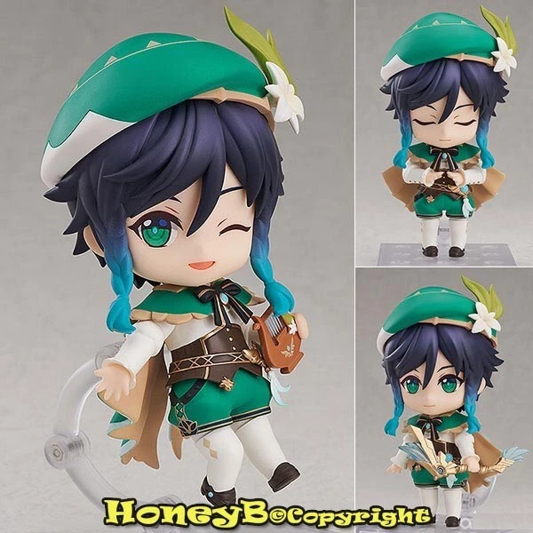 JAPANESE ANIME GENSHIN Impact Venti Collectable Statue Figure MINI Ver ...