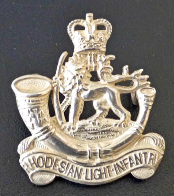 RHODESIAN LIGHT INFANTRY Para Command0 Qc Africa Rhodesia Of Hm Silver ...