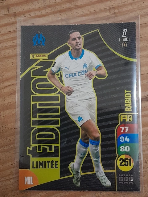 ADRIEN RABIOT EDITION limitée 2025-26 EUR 4,00 - PicClick FR