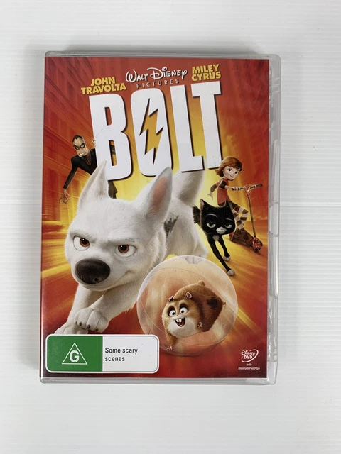 BOLT DVD R4 Walt Disney Animation Movie John Travolta Miley Cyrus $8.97 ...