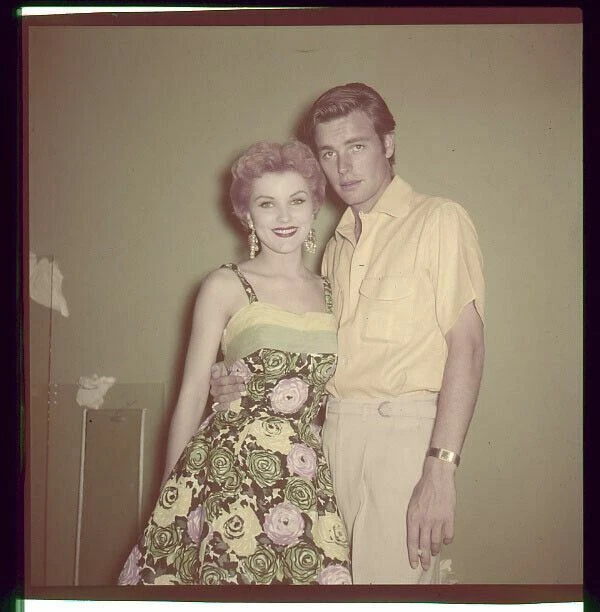 DEBRA PAGET ROBERT Wagner Jung Vintage Portrait Foto Original ...