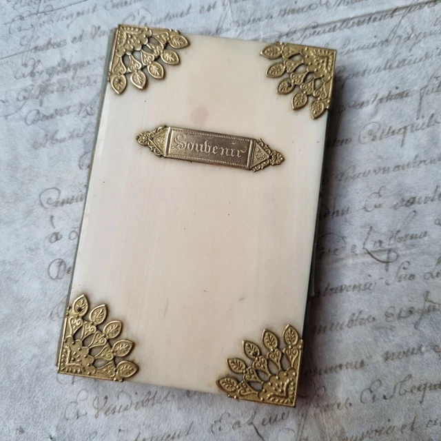 CARNET DE BAL Début XIXè Souvenir Charles X avec crayon French Dance ...