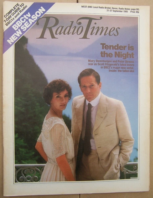 RADIO TIMES/1985/PETER STRAUSS/MARY Steenburgen/Dorothy Tutin ...