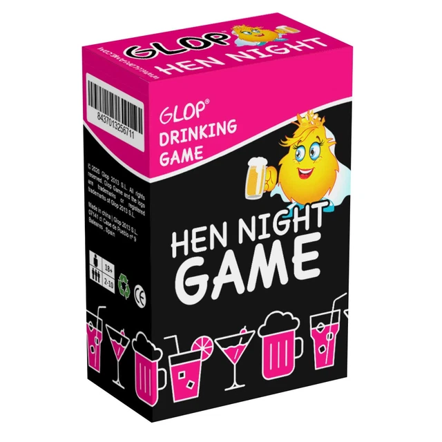 GLOP HEN NIGHT - Hen Party Games - Drinking Games - Hen Night Party ...