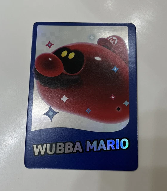 2023 SUPER MARIO Bros Wonder Wubba Mario Holofoil HOLOFOIL Trading ...