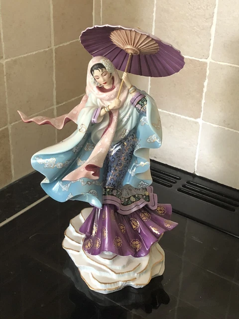FRANKLIN MINT ‘THE Spirit of Purity’ Figurine by Caroline Young Limited ...