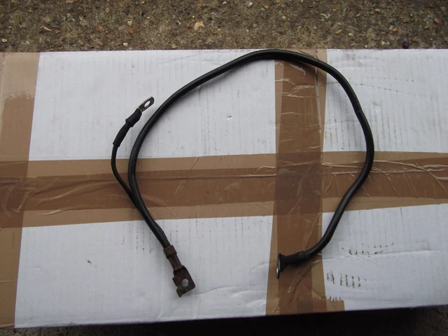 FORD ESCORT MK2 Rhd X Flow Engine Model Negative Battery Cable Assembly ...