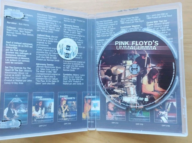 PINK FLOYD'S UMMAGUMMA (Rock Milestones, DVD, 2006) No Manual $8.00 ...