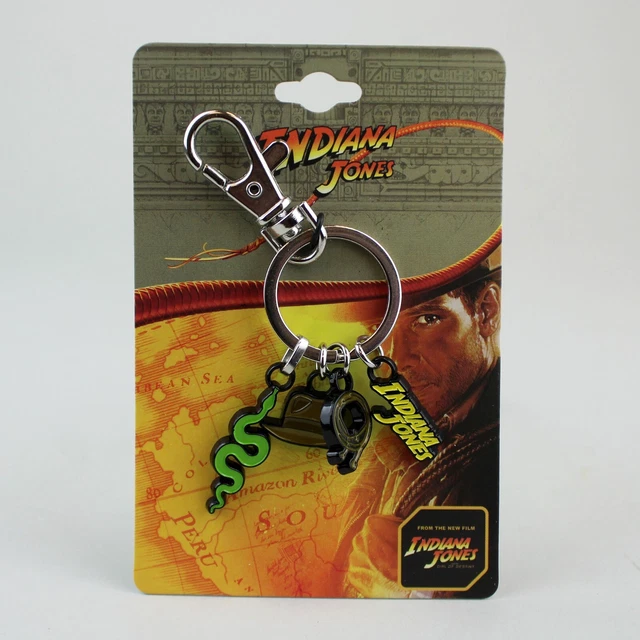 INDIANA JONES AND the Dial of Destiny Enamel Charm Keychain £12.25 ...