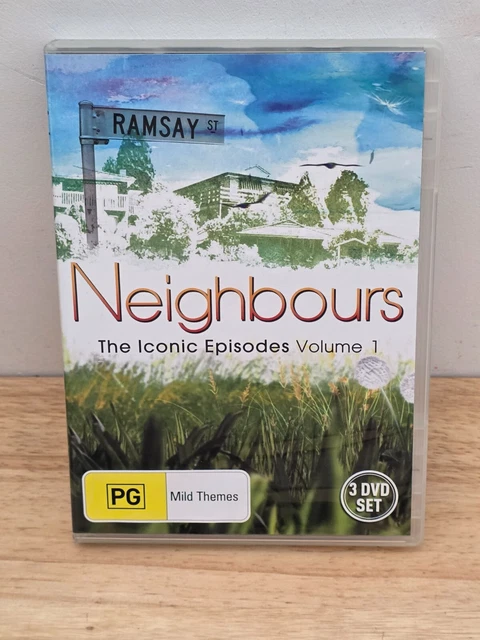 NEIGHBOURS THE ICONIC Episodes Volume 1 DVD All Regions PAL (3 discs ...