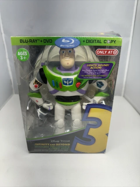 DISNEY PIXAR TOY STORY 3 INFINITY AND BEYOND avec jouet Buzz Lightyear ...