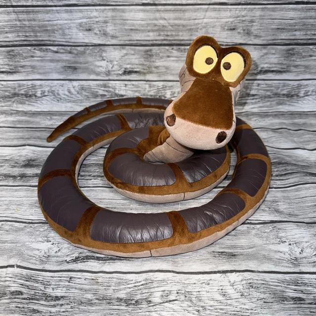 DISNEY STORE JUNGLE Book Kaa The Snake Plush Stuffed Animal Toy £71.59 ...