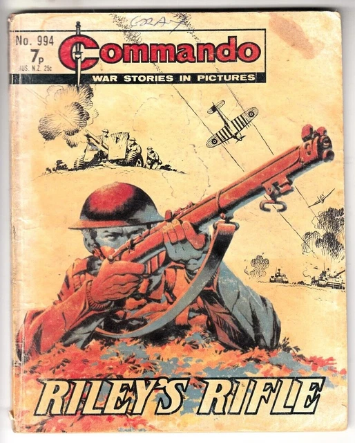 COMMANDO COMIC RILEYS RIFLE Issue No 994 EUR 7,72 - PicClick IT