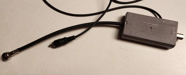 NINTENDO NES RF AV Cable adapter Switch SNES NES-003 Official Retro ...