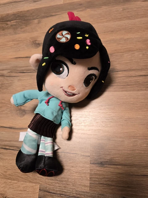DISNEY STORE WRECK It Ralph Vanellope Von Schweetz Plush Doll Sugar Rush 13" £18.47 - PicClick UK