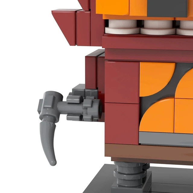 MOC LEGO: FNAF Withered Foxy Brickheadz Style Perfect Gift Fast ...