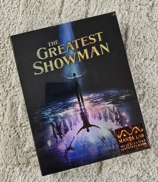 MANTA LAB THE Greatest Showman Showman Full Slip 4K Blu Ray Steelbook ...