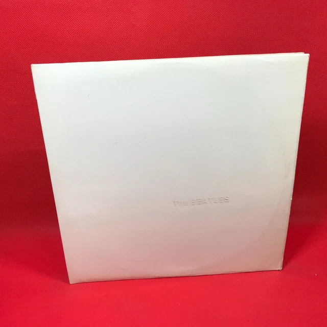 THE BEATLES WHITE Album 1978 UK Double vinyl LP + Photos + insert Apple ...
