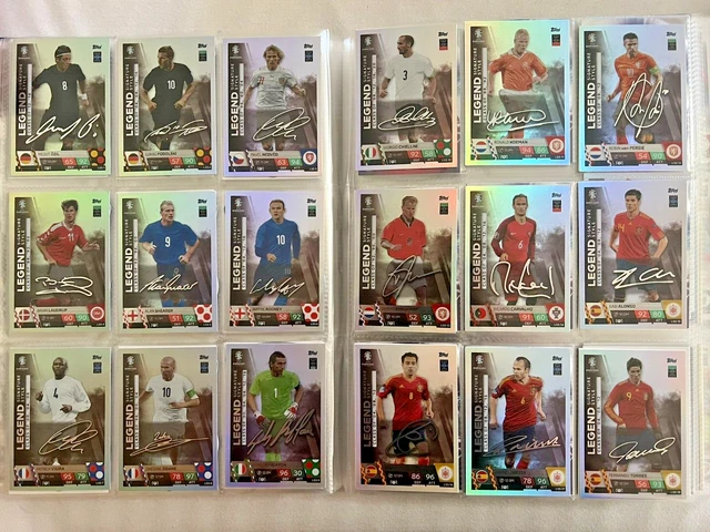 MATCH ATTAX EURO 2024 ALLE 18 Legend Signature Style LSS Trading Cards ...