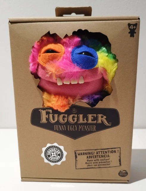 FUGGLER GRIN GRIN Rainbow Snuggler Edition Funny Ugly Monster New £12. ...