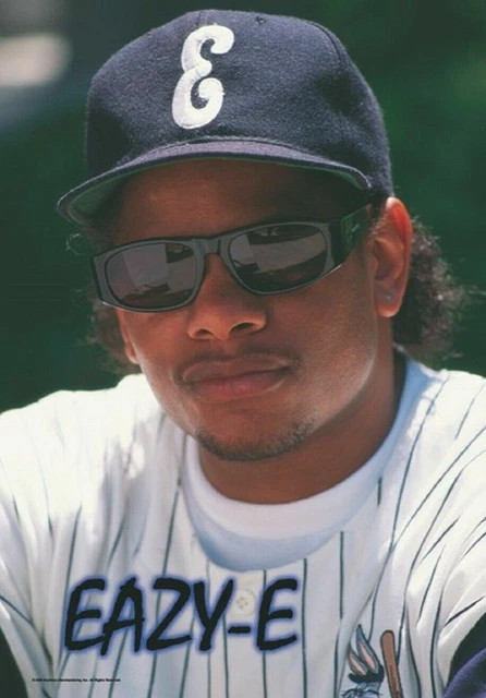 EAZY-E EAZY E Flagge Fahne Eazy Duz It Portrait Posterflagge Stoff ...