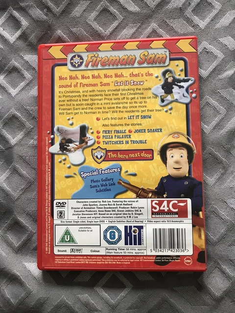 FIREMAN SAM DVD. Fireman Sam, DVD, Films, Fireman Sam Let It Snow, Let It Snow £2.65 - PicClick UK