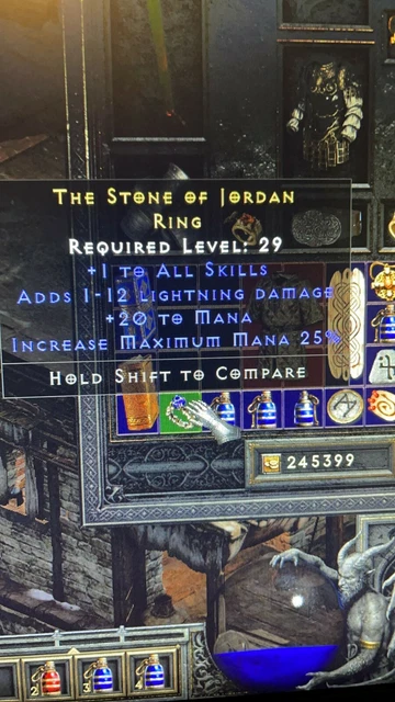DIABLO 2 RESURRECTED STONE OF JORDAN SOJ Softcore PC EUR 53,43 ...