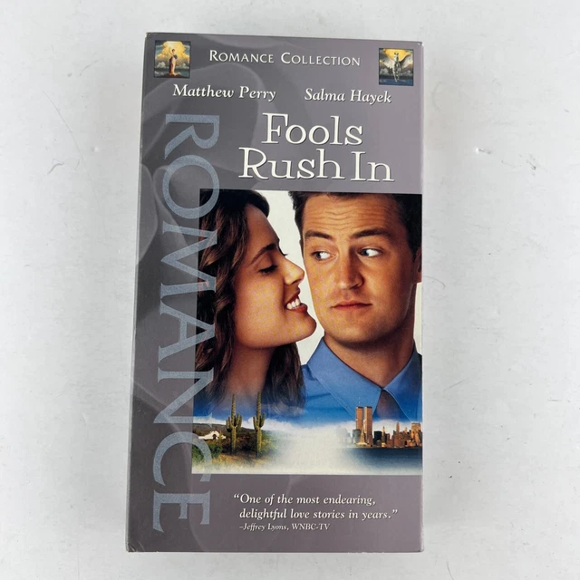 FOOLS RUSH IN VHS Matthew Perry, Salma Hayek Romance Comedy £3.56 ...