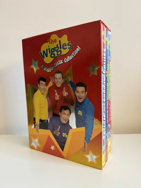 THE WIGGLES A Wiggle-tastic Collection! 3 DVD Box Set Fun Playful Songs ...