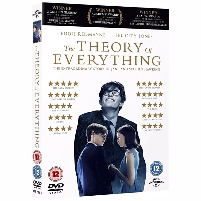 THE THEORY OF Everything (DVD, 2015) Eddie Redmayne, Free UK Post, New ...