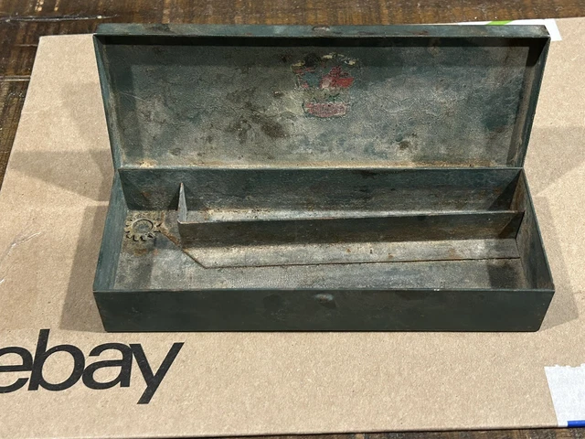 VINTAGE DURO CHROME 1/4" Metal-Socket Set Case (empty) $21.95 - PicClick