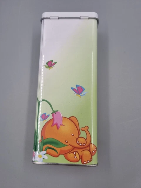 ALTE METALLDOSE BLECHDOSE von Hipp Motiv Elefant Rarität Und ...