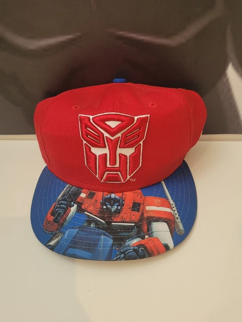 TRANSFORMERS OPTIMUS PRIME Hat Autobot New Era 59fifty Fitted Red Blue ...