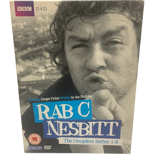 RAB C NESBITT The Complete Series 1 8 DVD Box Set BBC Comedy TV Show £9 ...